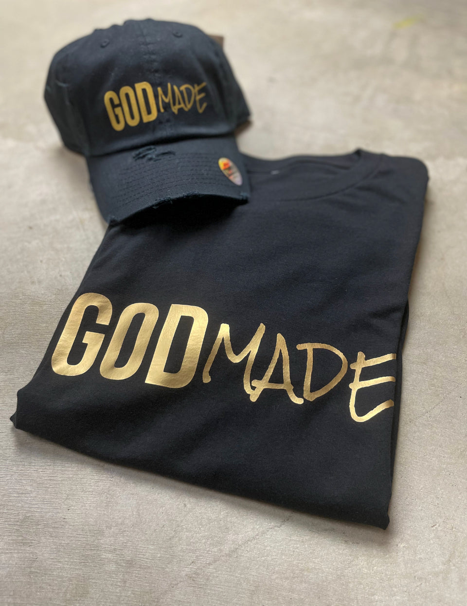 GODMADE HAT & SHIRT COMBO – thegodmadestore